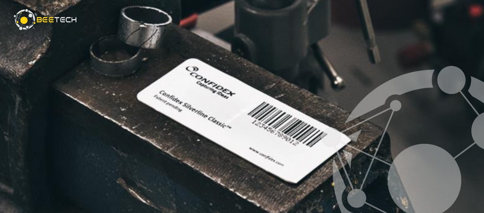 Confidex Silverline Classic™ RFID tag (Monza 4i)